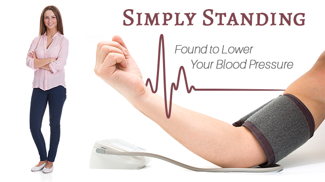 Simply Standing Found To Lower Your Blood Pressure