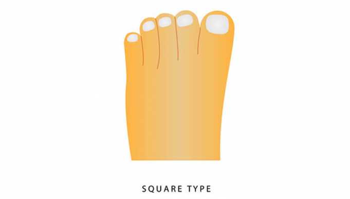 What The Shape Of Your Foot Says About Your Personality