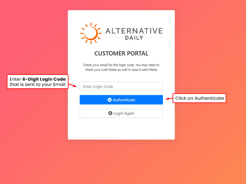 Customer Portal Guide
